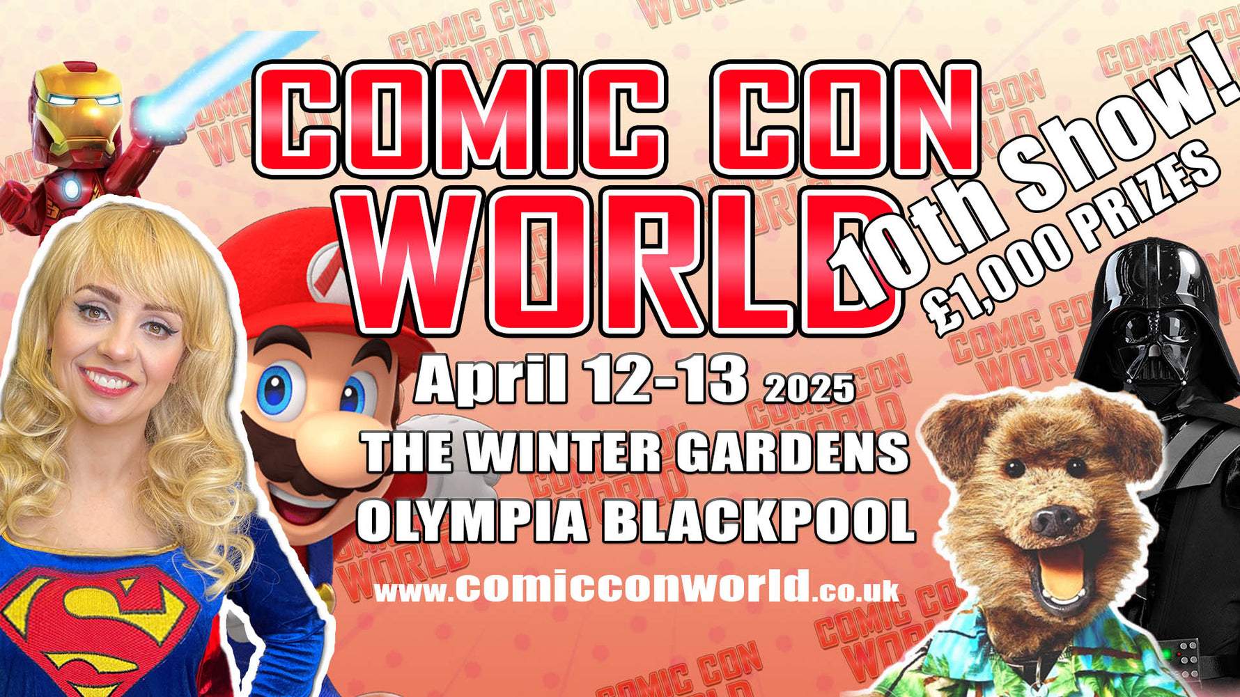Comic Con World Blackpool Official - From £5.99